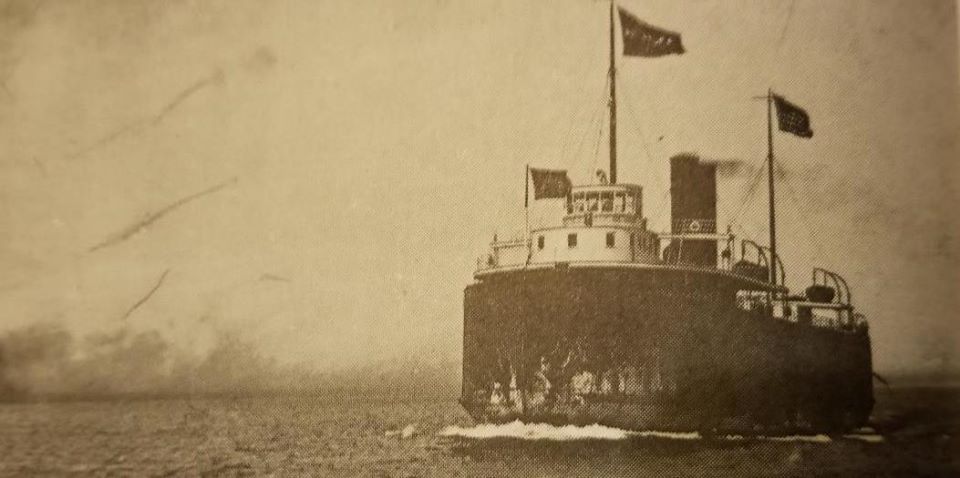 Towns and Nature: Elberta, MI: Ann Arbor Ferry Dock (The ships are ...