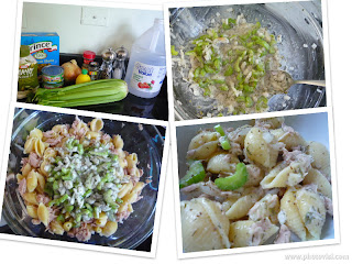 Lean and Luscious Corner: Tuna Seashell Salad