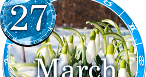 March 27 Birthday Horoscope