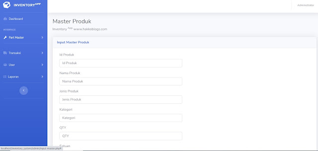Aplikasi Inventory Stock Barang Berbasis Web dengan PHP, MySQLi dan ...