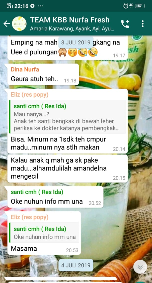 nurfa fresh , sari lemon,jus diet lemon G , sarilemon, herbal langsing ...