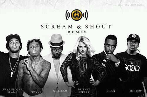 ElocuenteDeMente: Actualidad Musical:Scream & Shout (Remix)