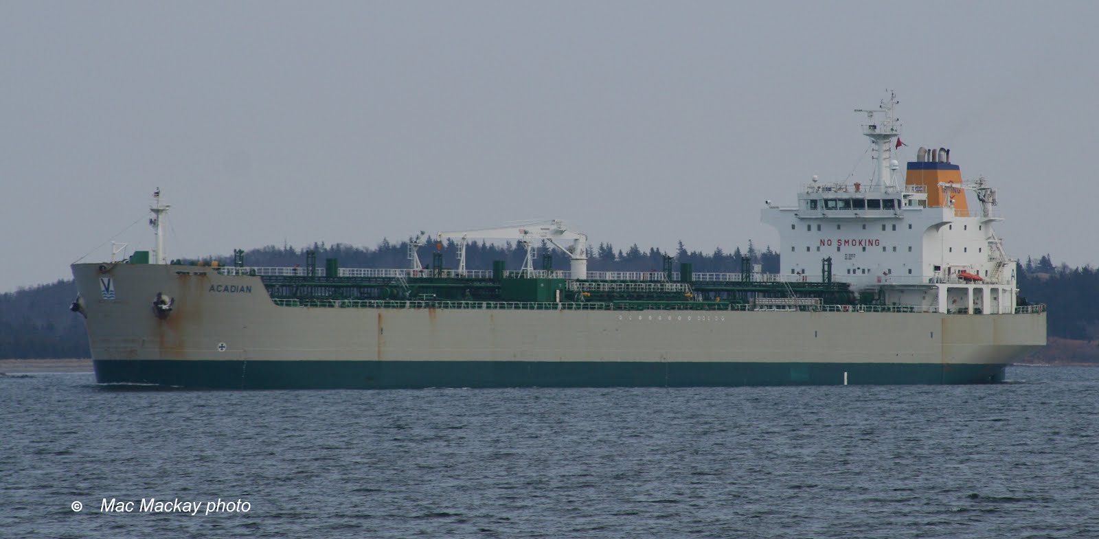 Shipfax: Acadian - Irving Oil's only Canadian flag tanker