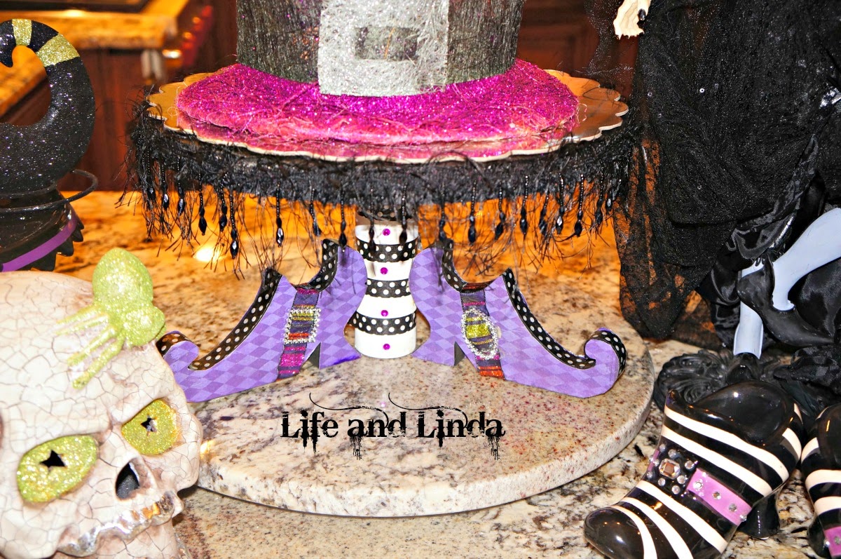 Witch Cake Stand | Life and Linda