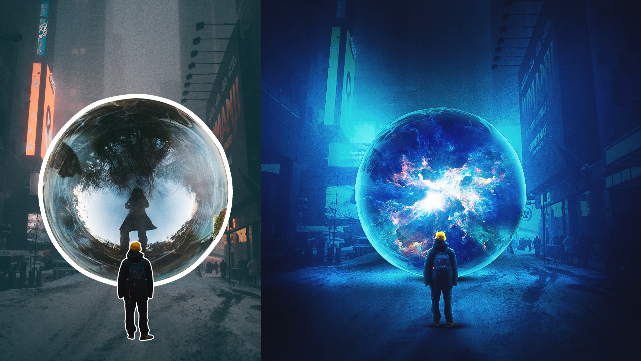 Glass Ball Photoshop Manipulation By Picture Fun BaponCreationz glass-ball-photoshop-manipulation-by-picture-fun-baponcreationz