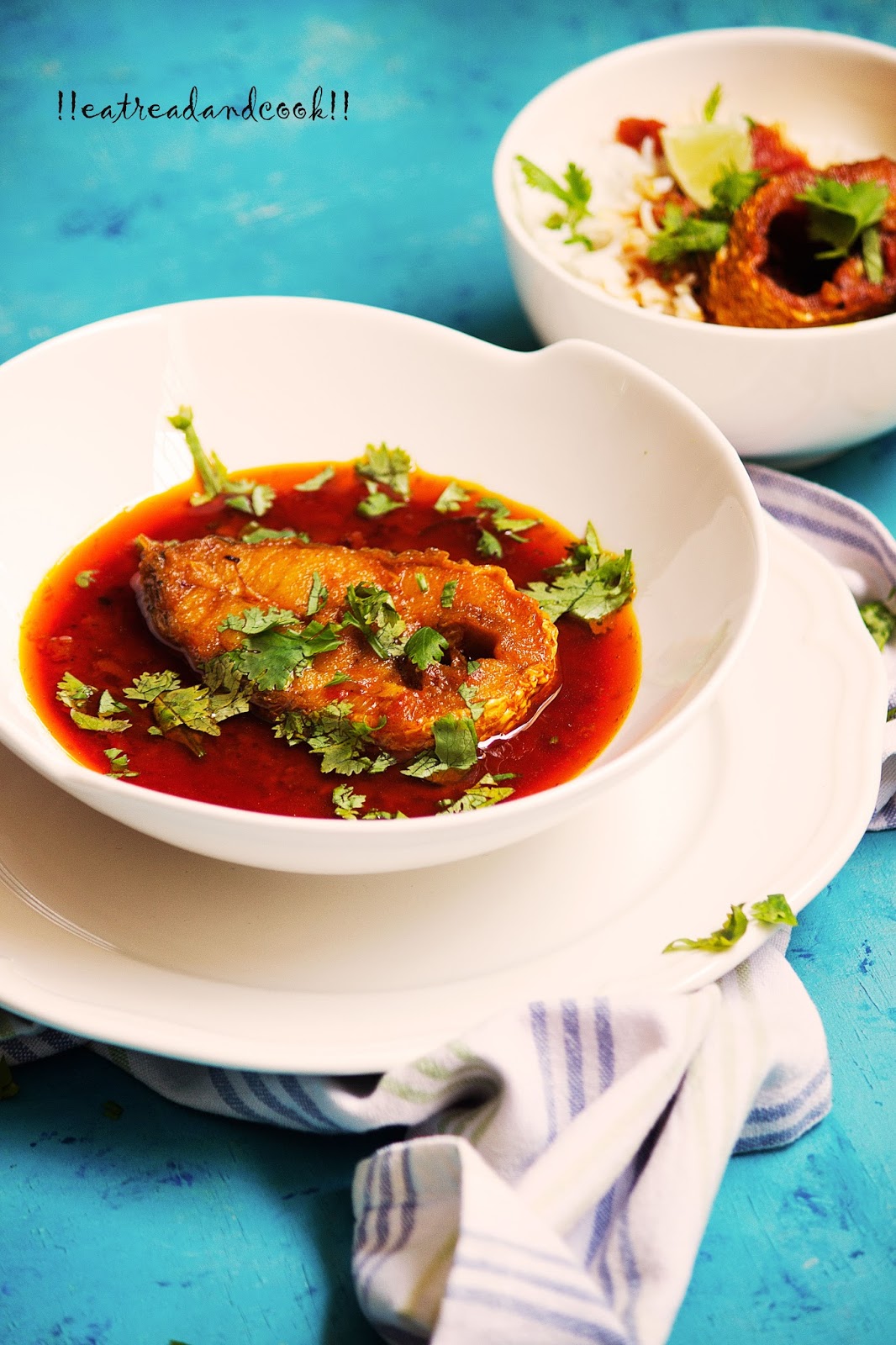 Tomato Maach / Fish in a silky smooth Tomato Curry