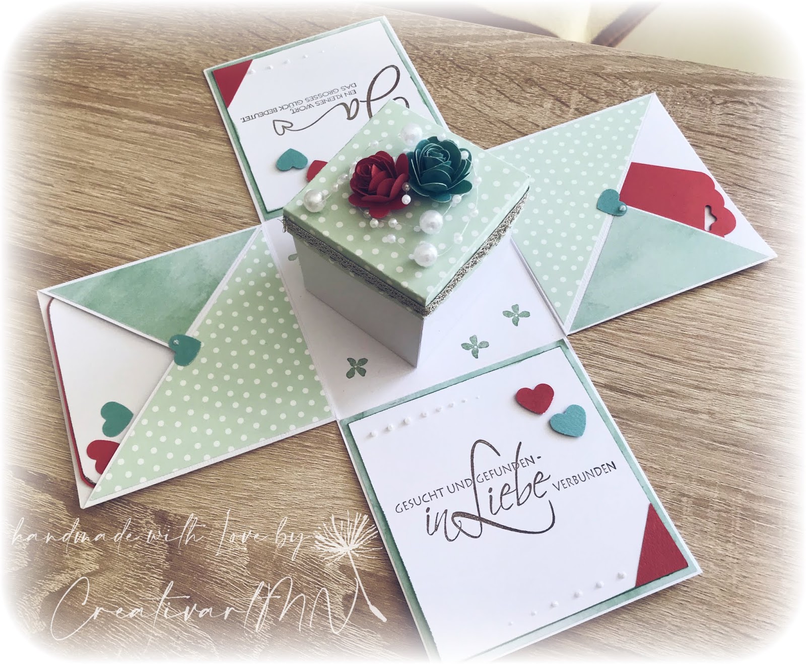 Explosionsbox zur Hochzeit *~