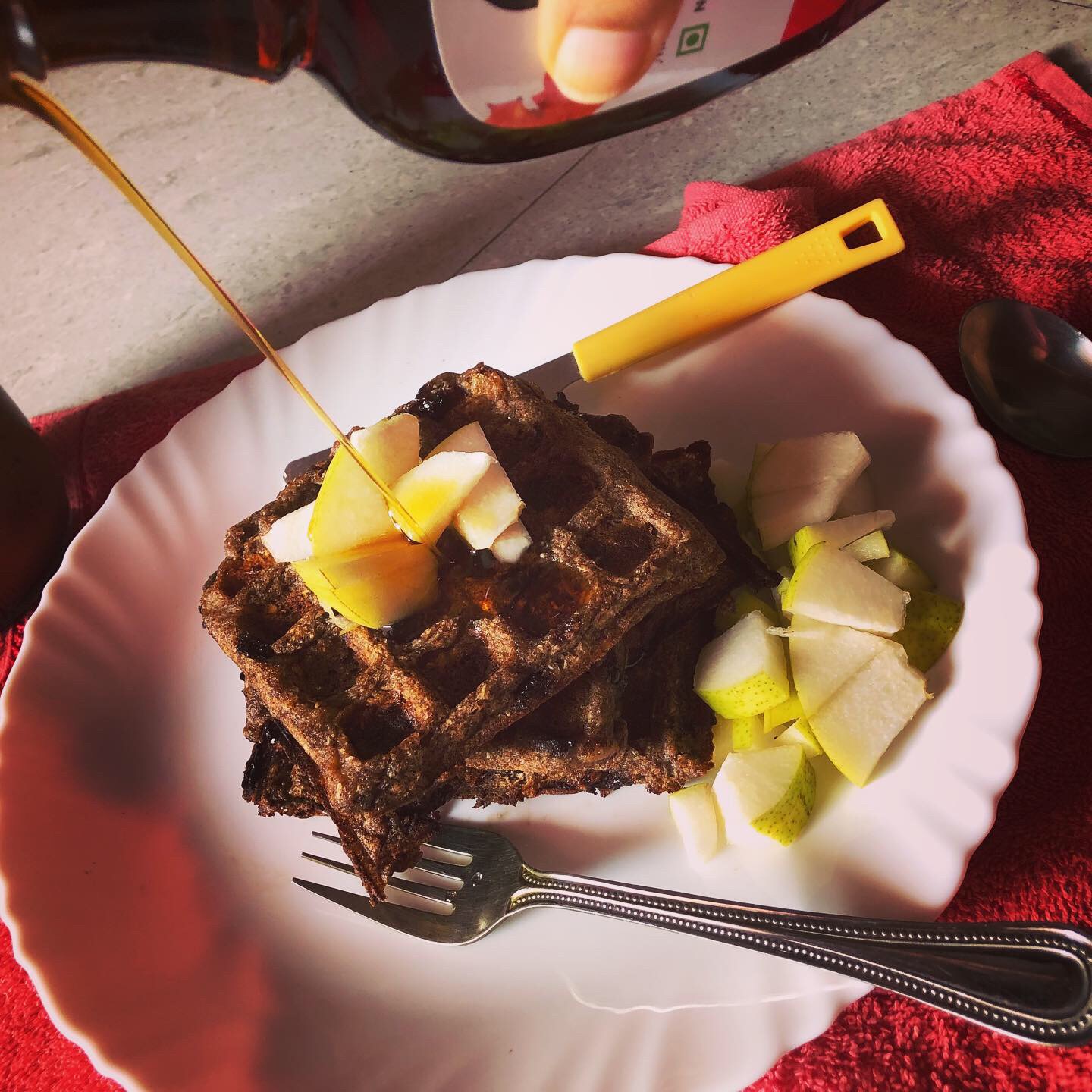 Multigrain healthy waffles