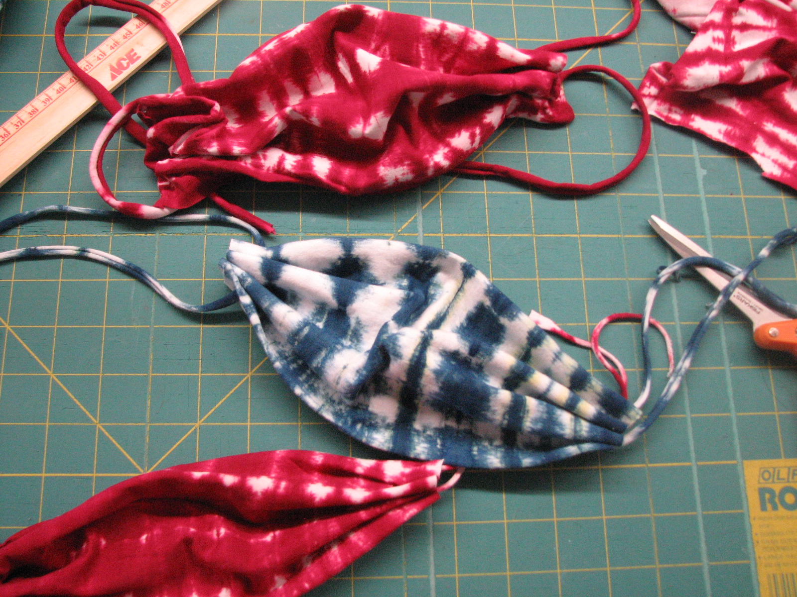 No-Sew Batik Face Mask