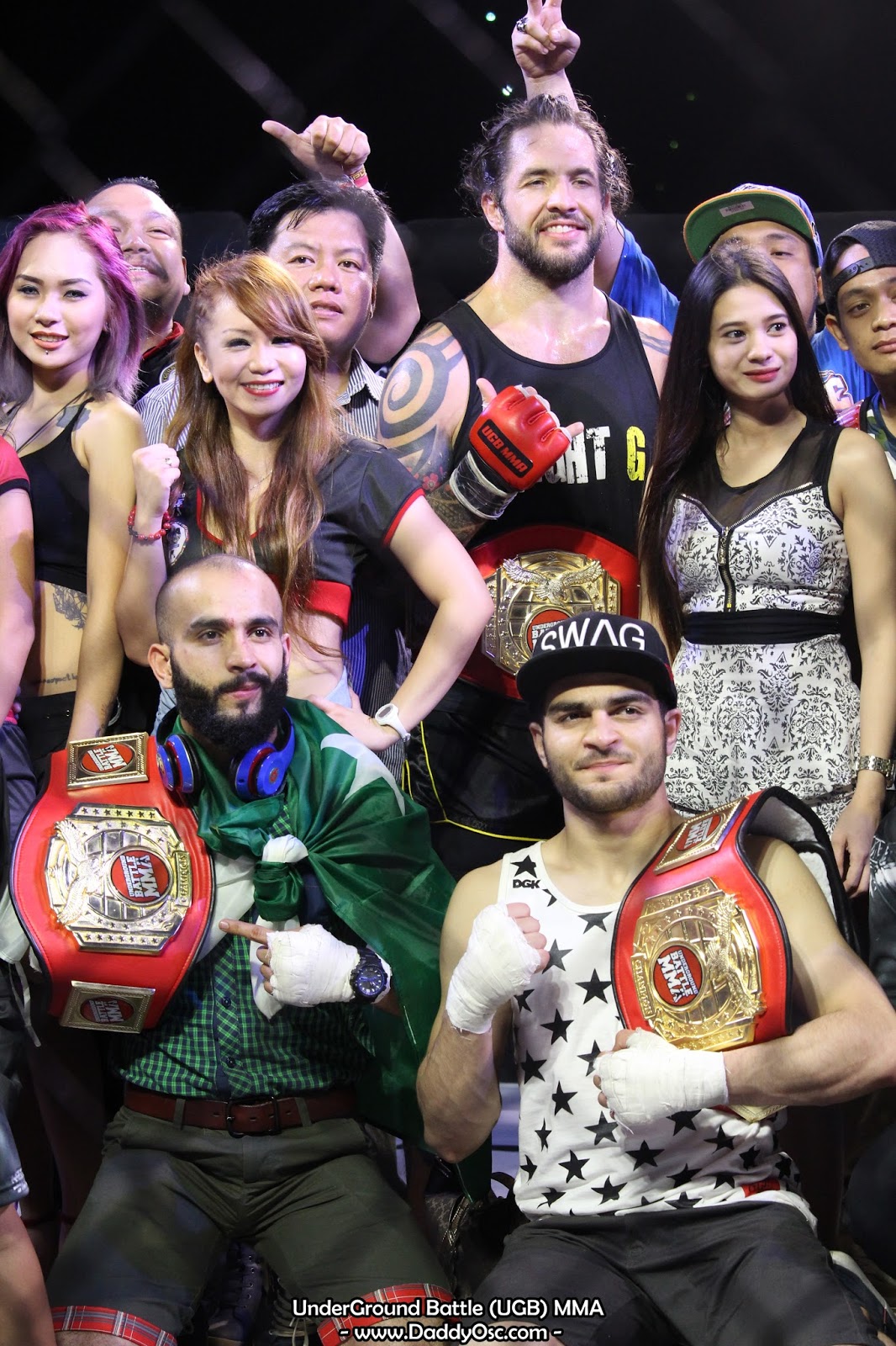 Underground Battle (UGB) MMA Champions! | Daddy O!