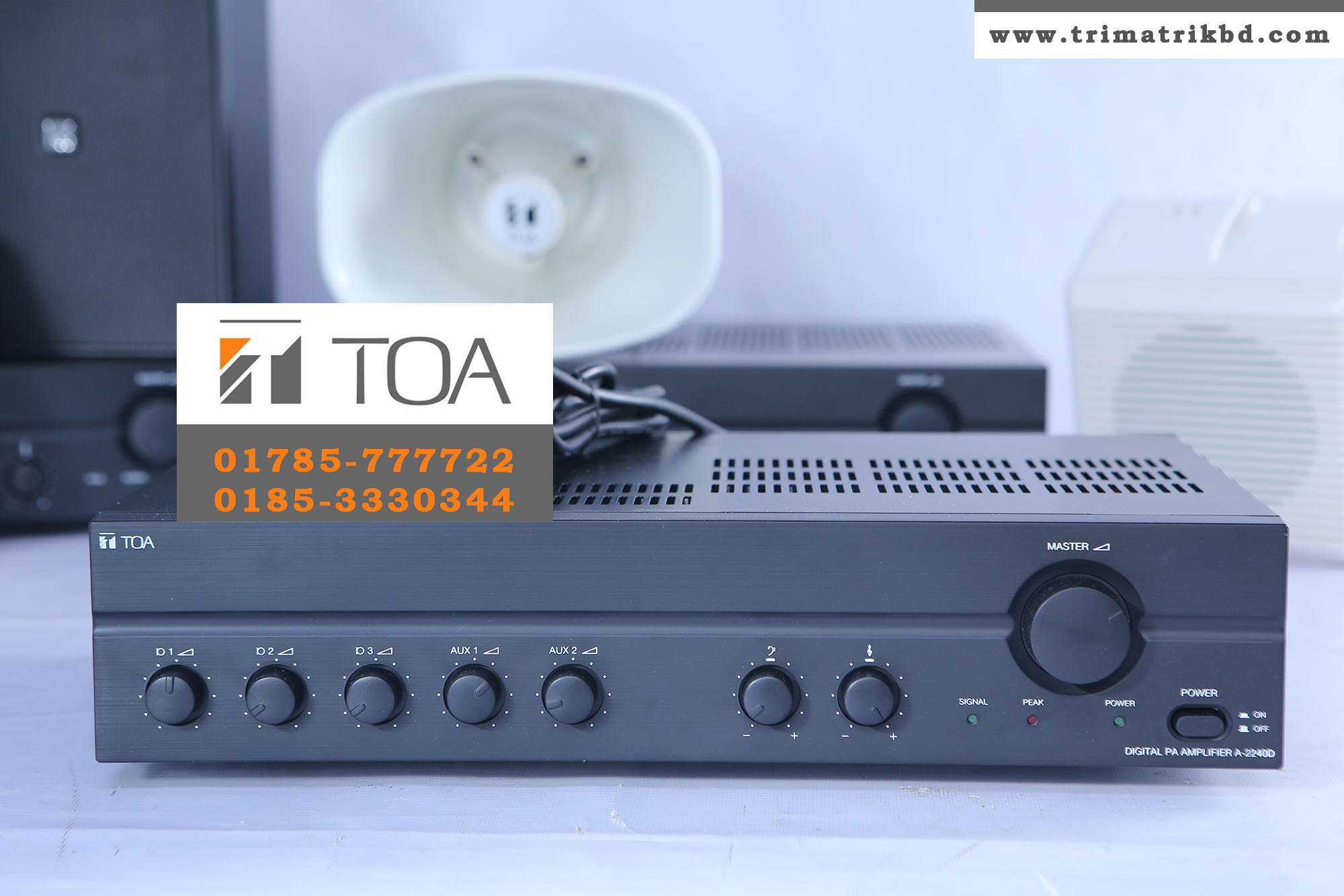 TOA A-2240 Bangladesh | 240Watt Mixer Power Amplifier