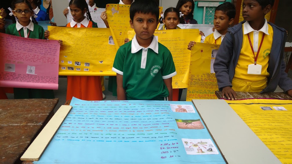 JHANSI SCHOOL: SCIENCE PROJECT ON DENGUE