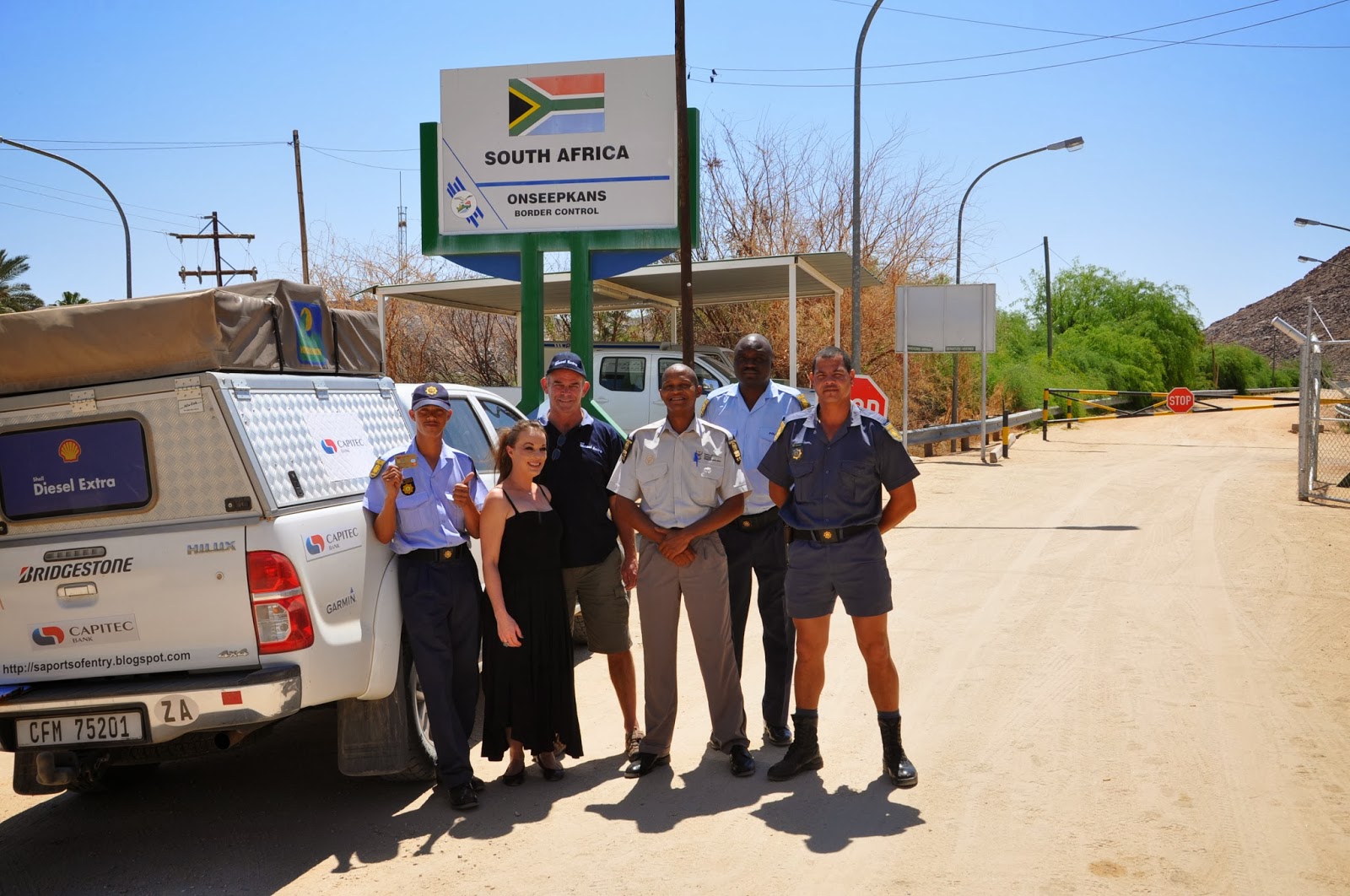 SA Grensposte - SA Ports of Entry: Onseepkans grenspos