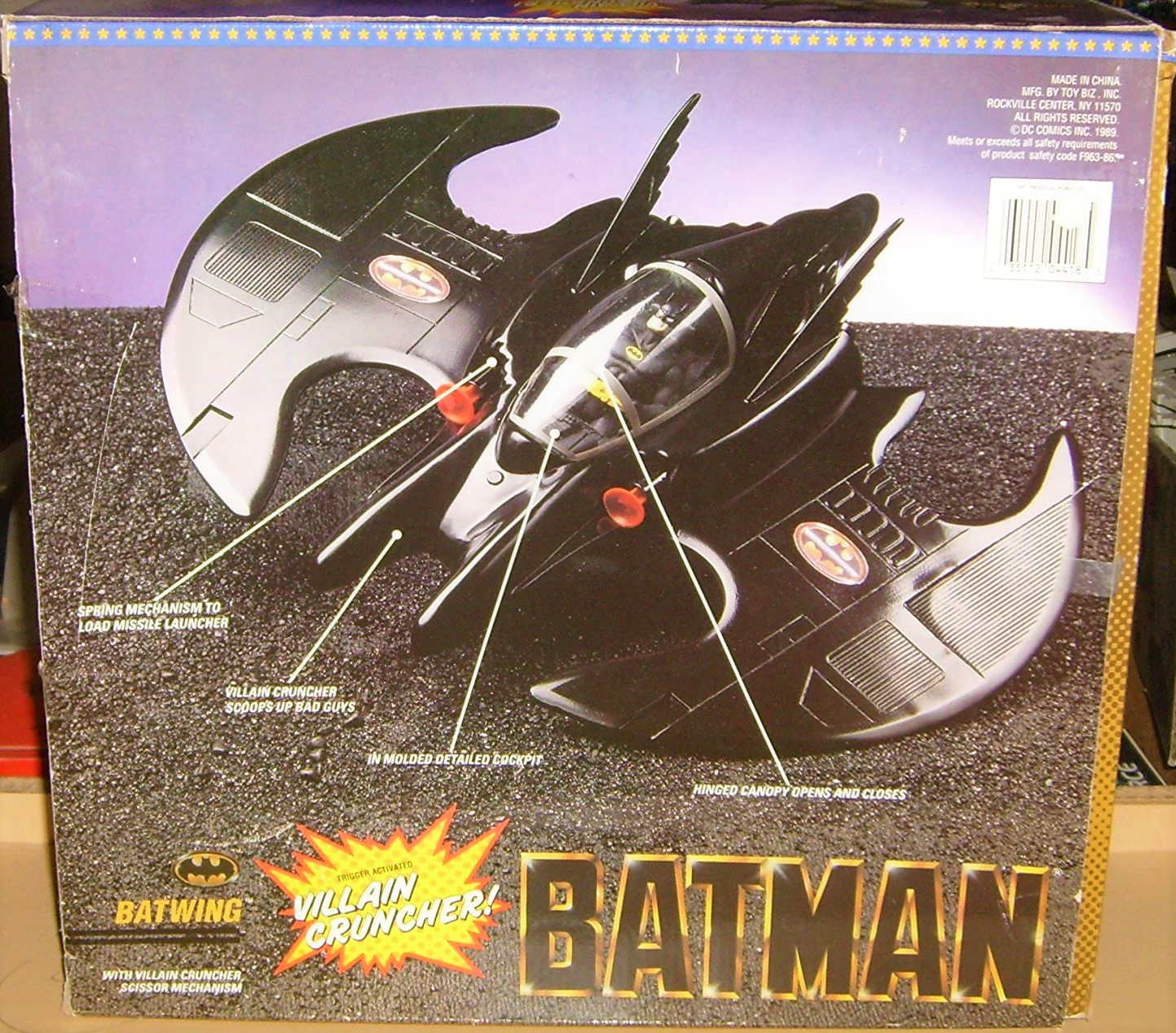 Batman 1989 Batwing Toy