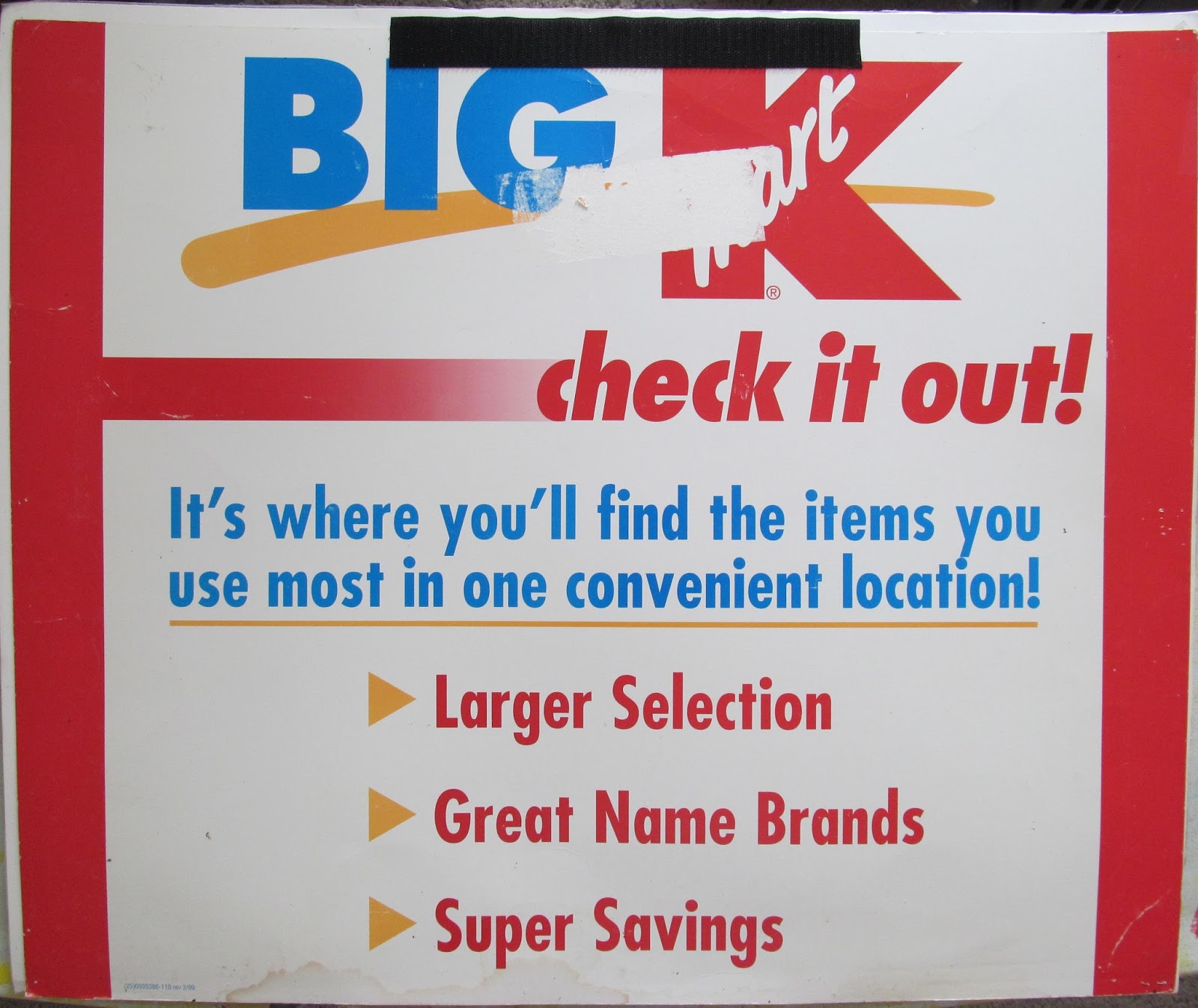 Trip to the Mall: FIND: Old Super Kmart Center Floor Map