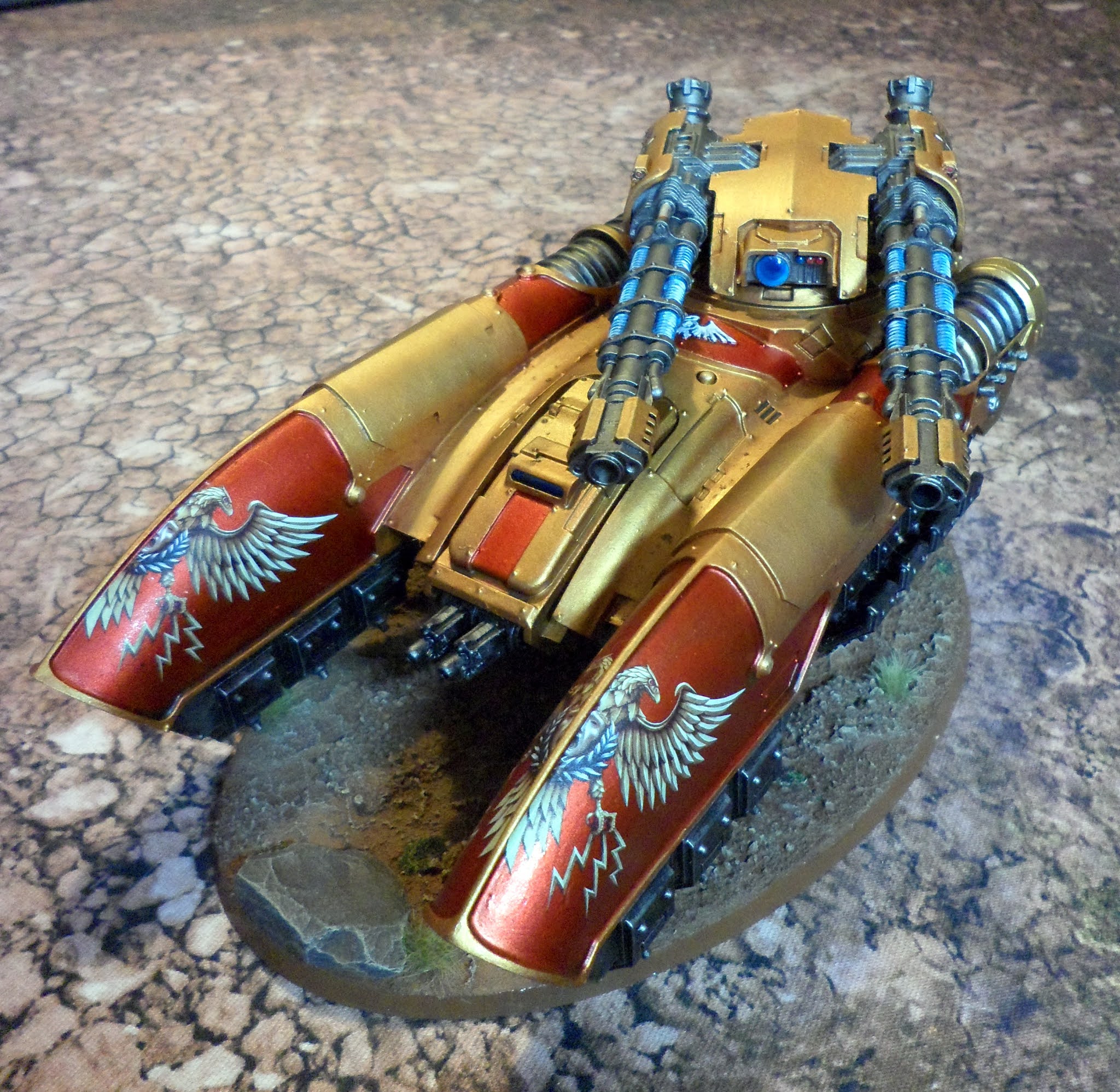 WeeMen: Adeptus Custodes - Caladius Grav Tank