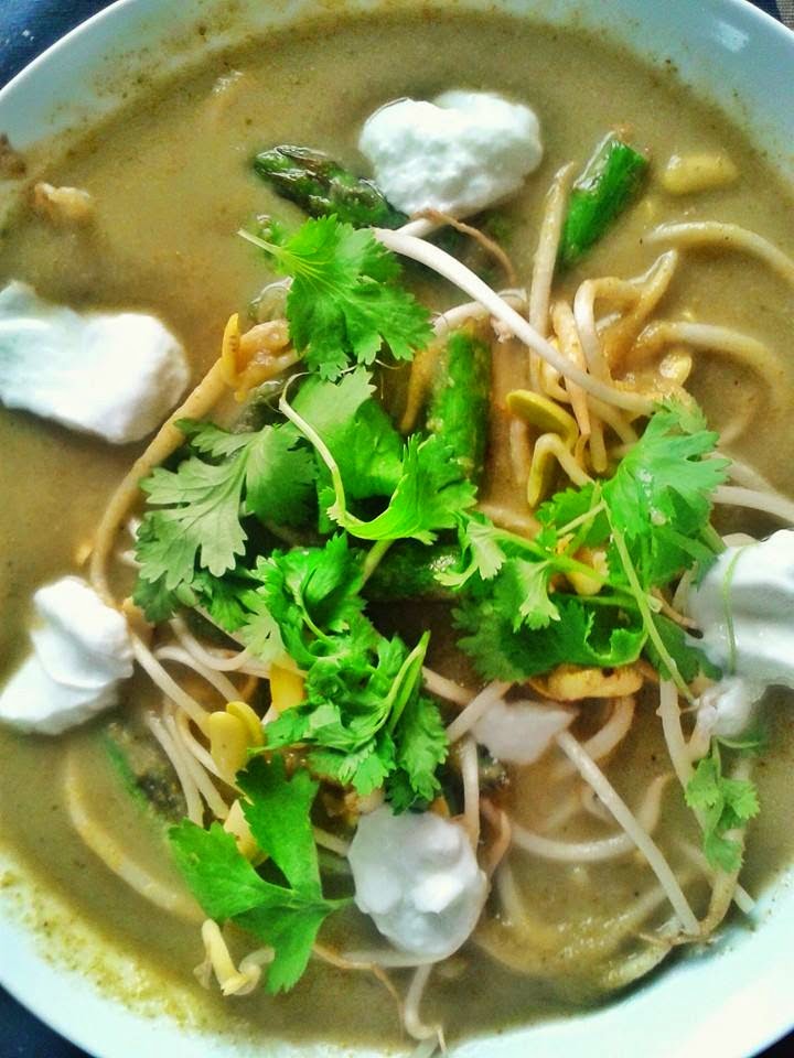 Con la nevera pelá: La crema verde!