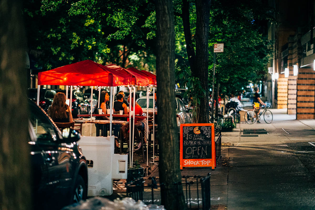 EV Grieve: One month on, a look at curbside dining in the East Village