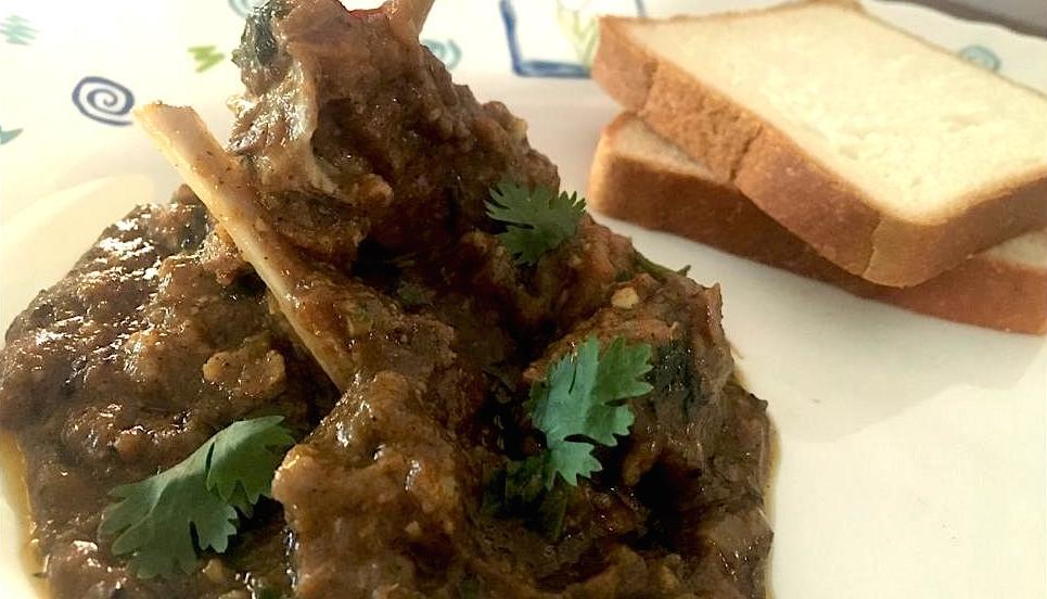 Mutton Chops Pepper Thokku