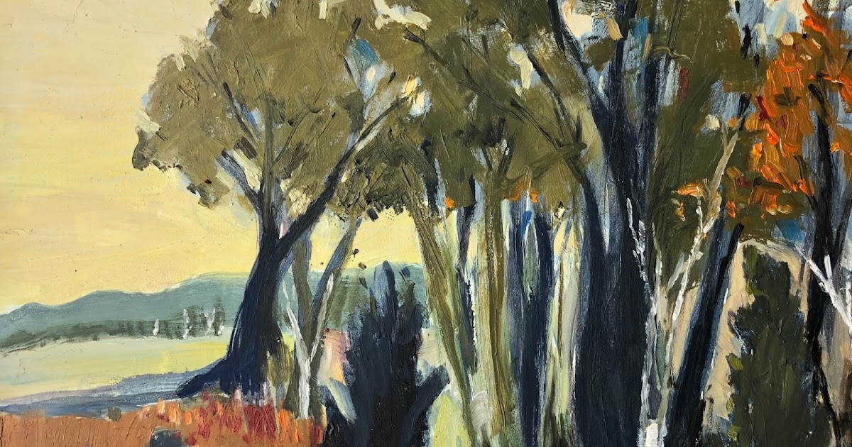 Robert Frost Birch Tree Paintings