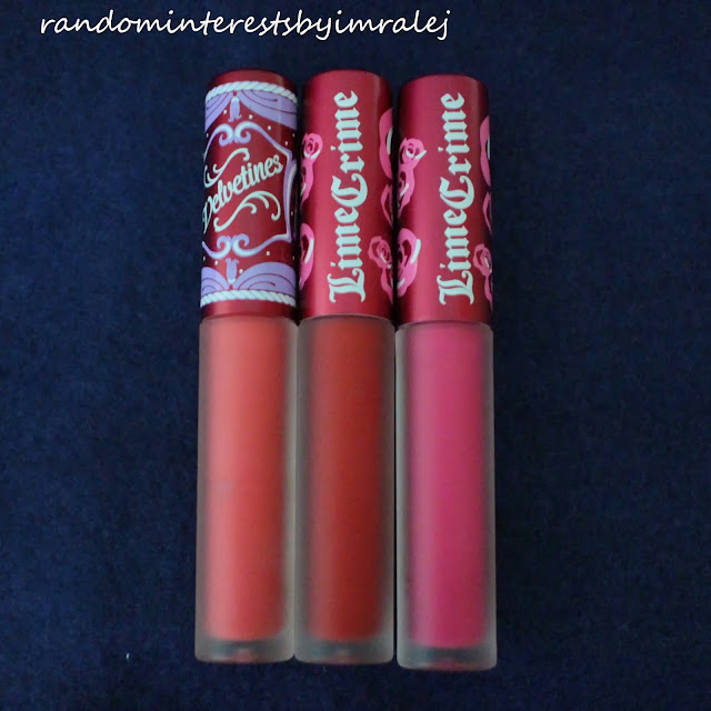 RIbI: Pink Velvet Lime Crime Velvetines