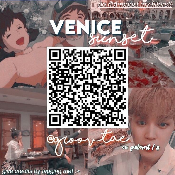 Kumpulan Barcode QR Polarr Anime Style – Pikipo