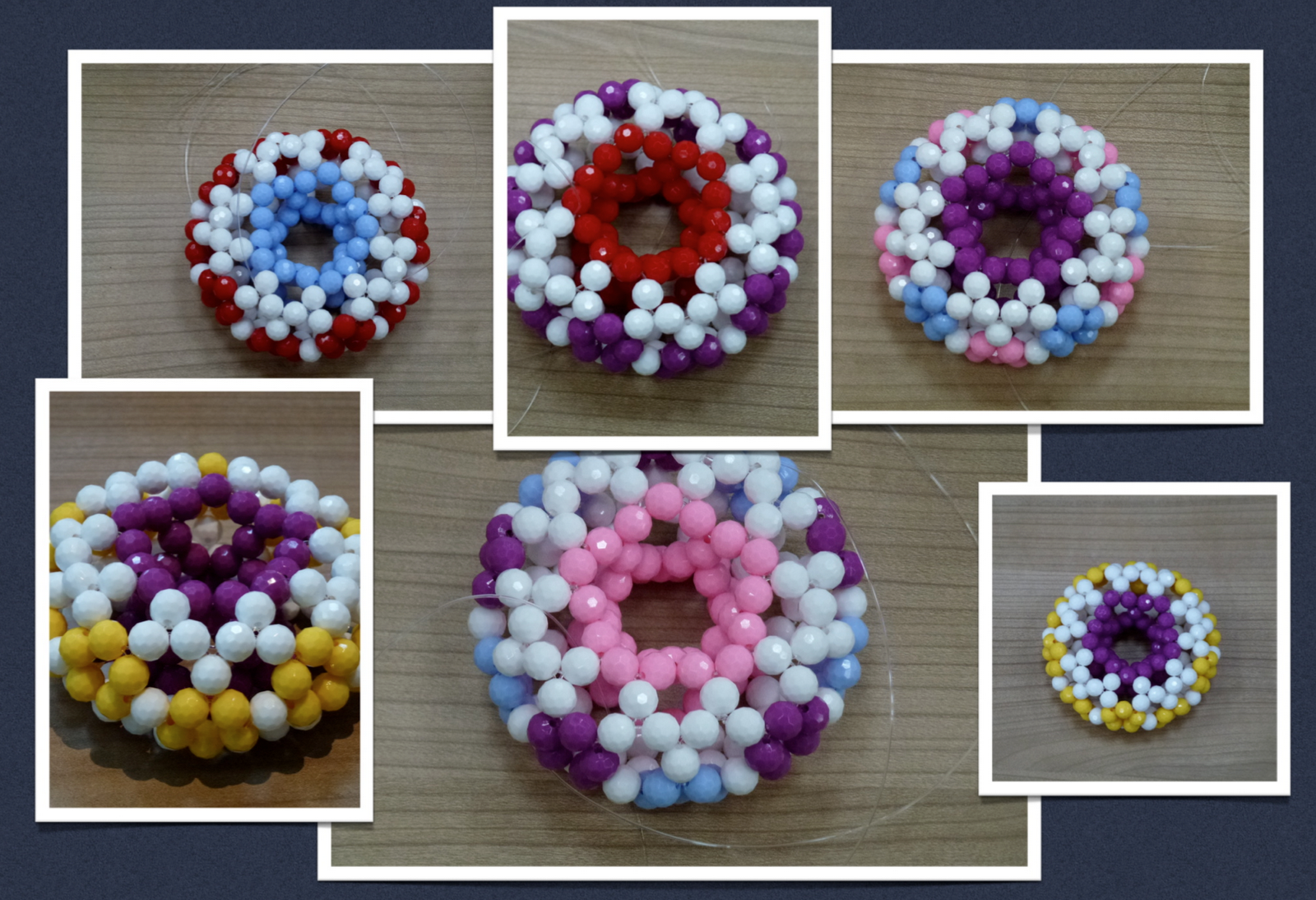 THE BEADED MOLECULES 串珠分子模型的美妙世界: A few bead models of T120s