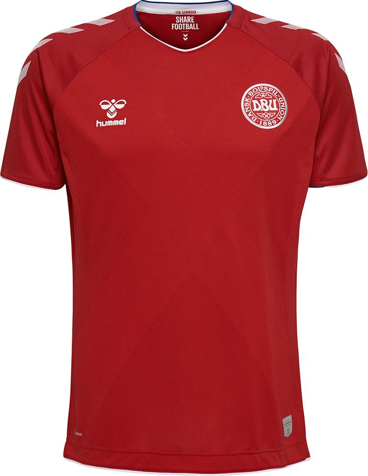 Hummel Denmark 2018 World Cup Home & Away Kits Released - Footy Headlines