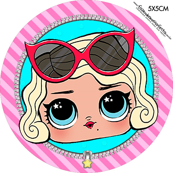 LOL Surprise: Free Printable Cupcake Toppers. - Oh My Fiesta! in english