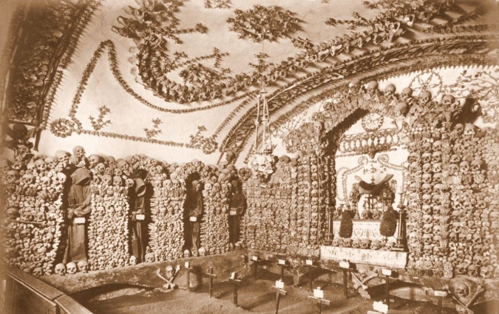 Bone Church of Rome: Amazing Vintage Photos Show Inside Rome’s Capuchin ...