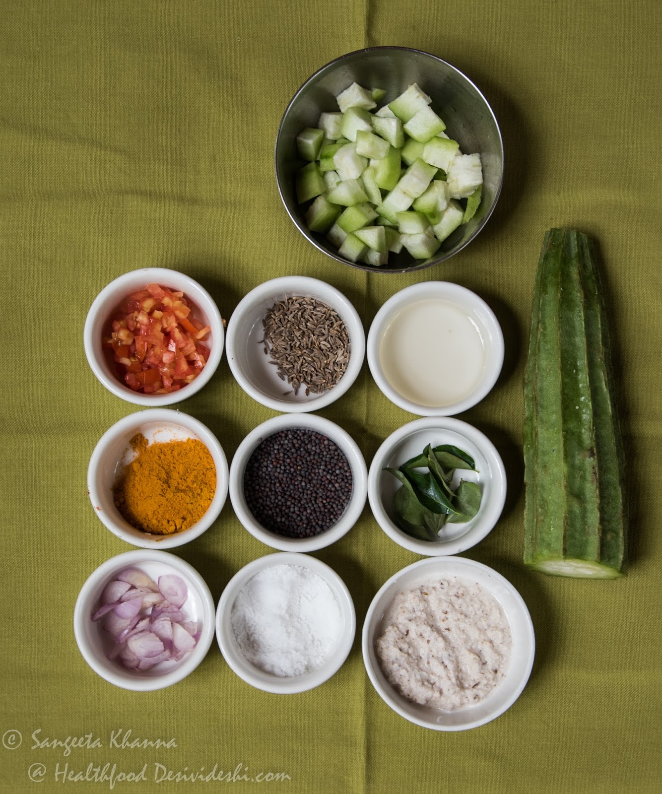 ridge gourd curry Kairali style