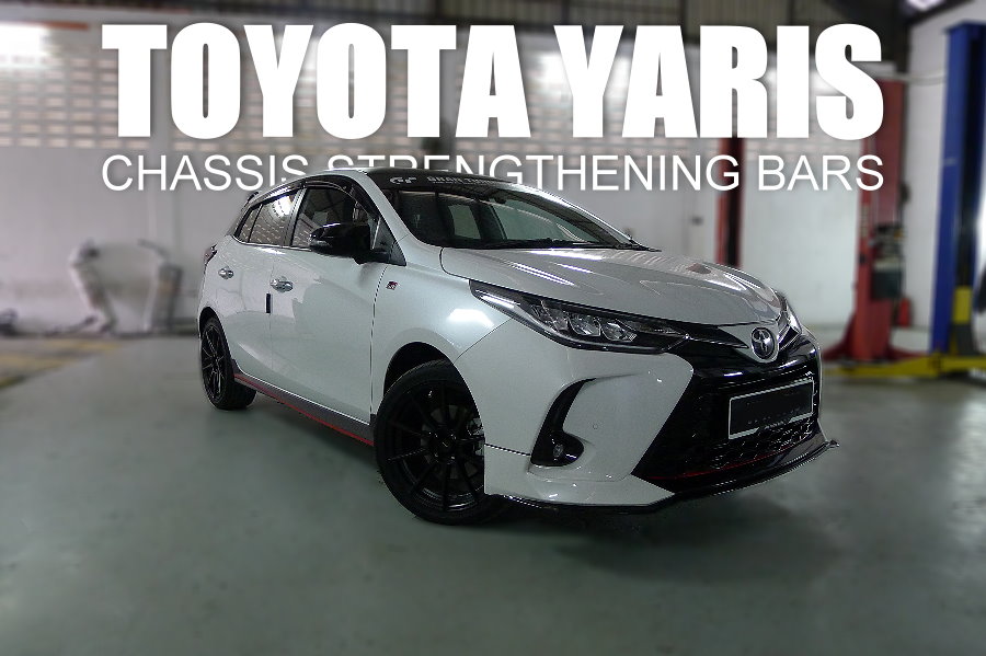 SUPERCIRCUIT CHASSIS STRENGTHENING BARS: Toyota Yaris Chassis ...