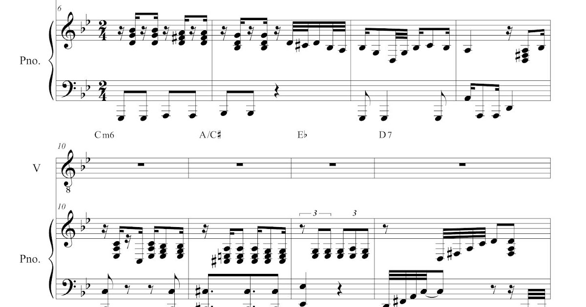 Charly García - Tango (Partitura para piano y voz)