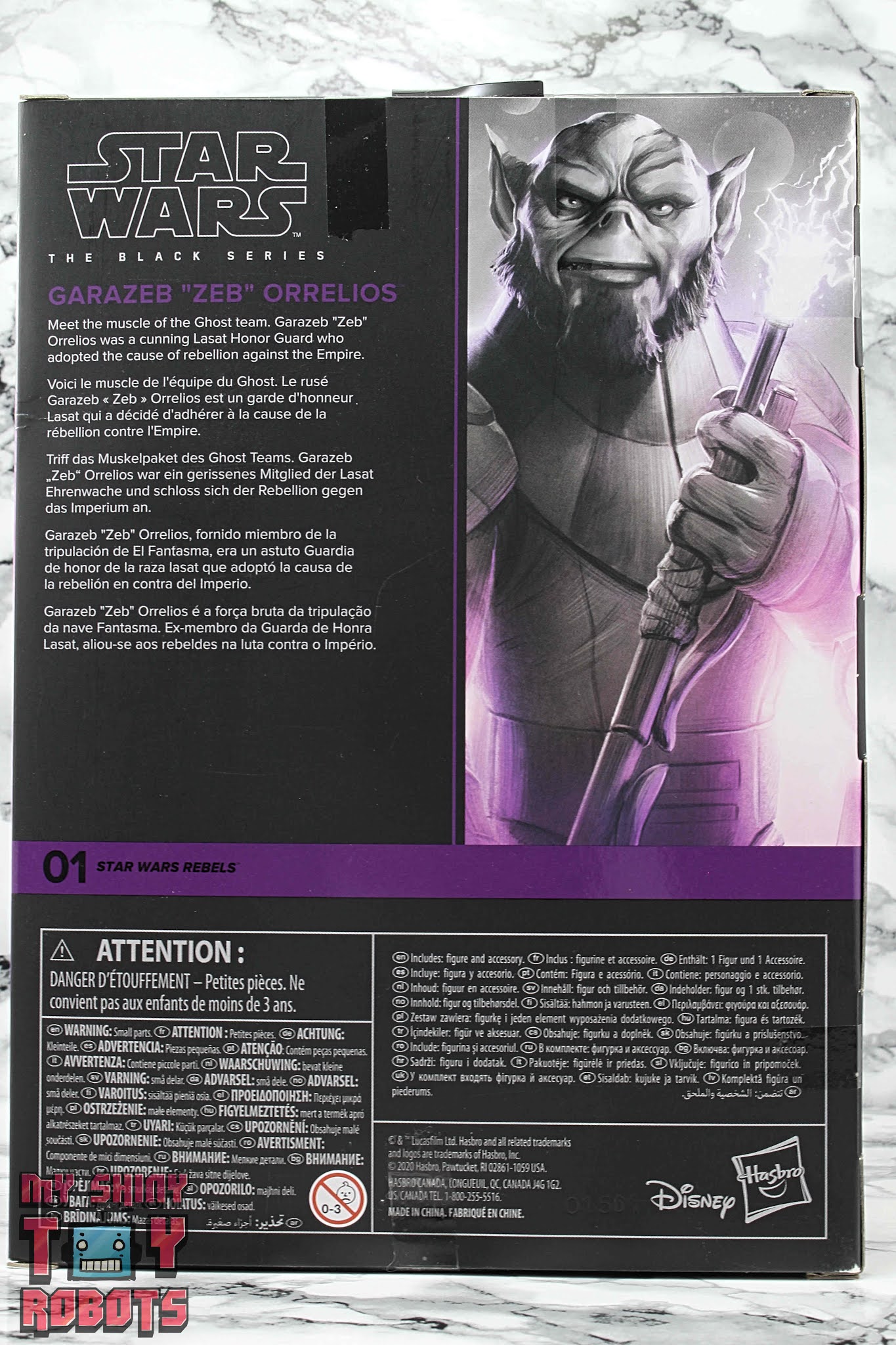 My Shiny Toy Robots: Toybox REVIEW: Star Wars Black Series Garazeb "Zeb ...