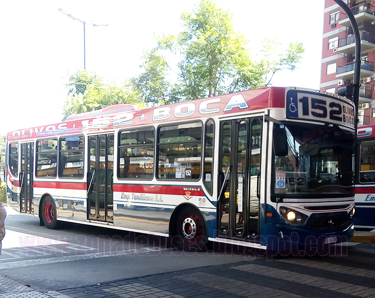 Colectibus - Zona de Buses: LINEA 152