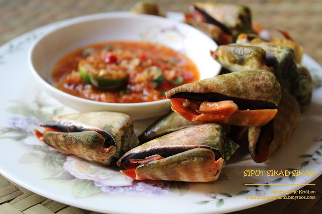Siput Sikad-Sikad - Amie's Little Kitchen