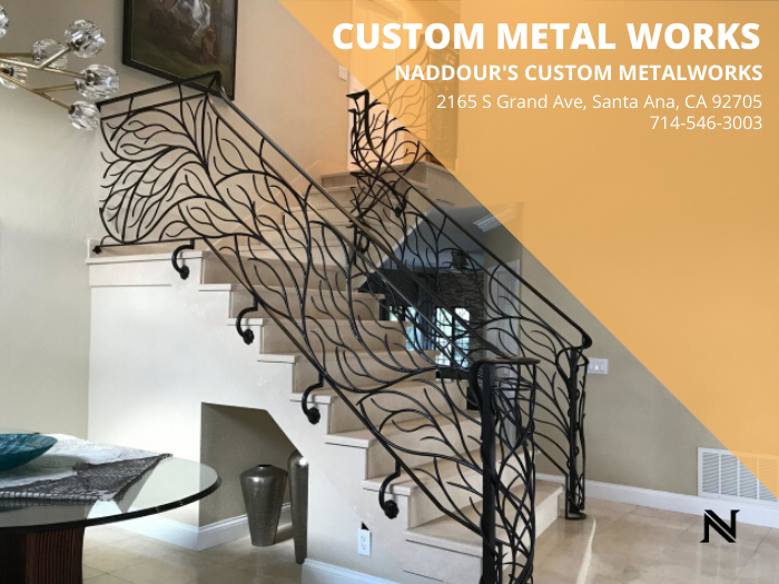 Naddour's Custom Metalworks: Modern Iron Works to Add Beauty to Your House.