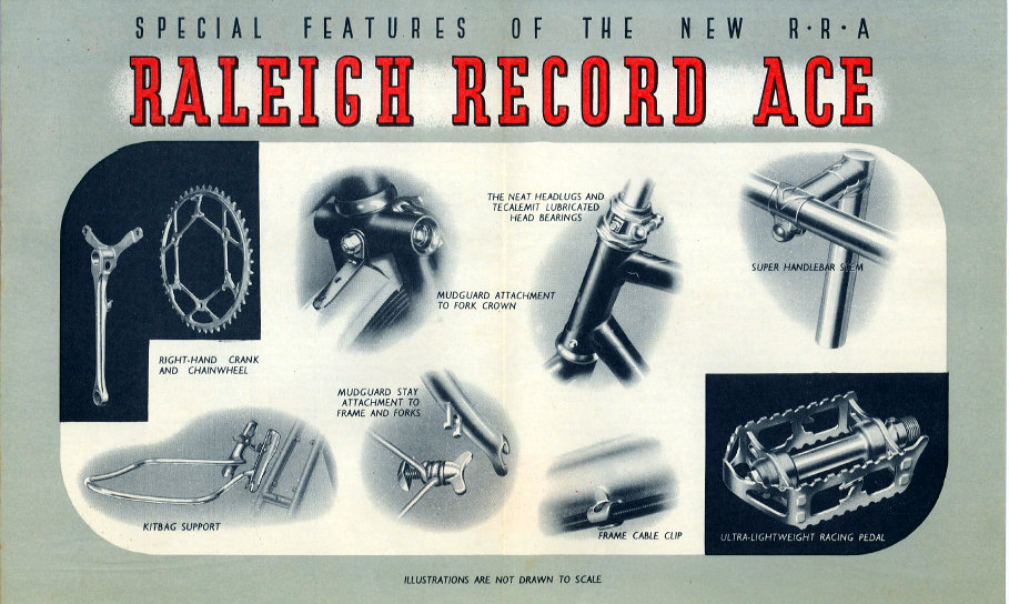 ON THE DROPS: Raleigh Record Ace (RRA) 1947-1954