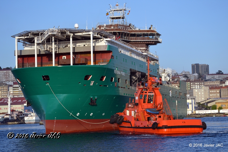 Fotos y videos de buques en Vigo: Buque "Reforma Pemex "flotel Longitud ...
