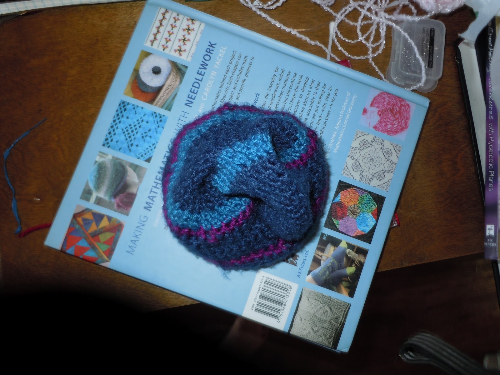 Arachne's Loom: Ruth's adventures in topological knitting and crochet