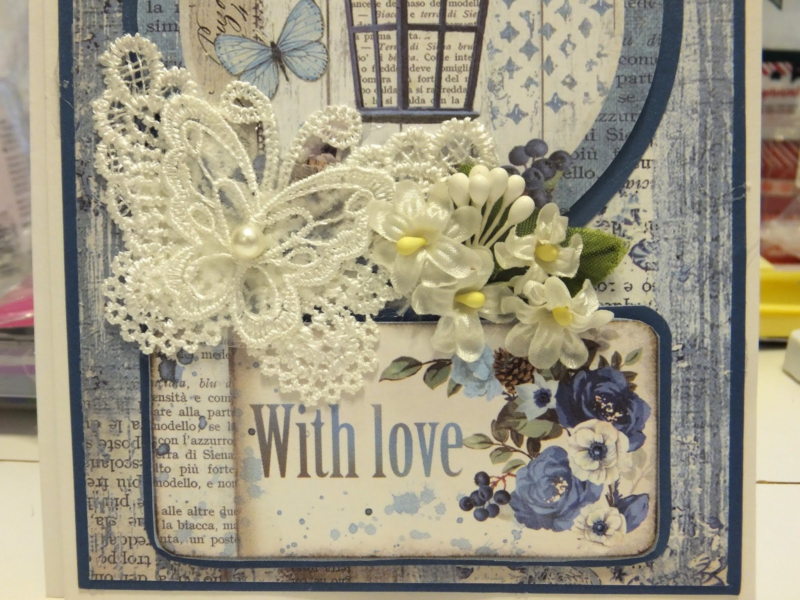 Bee Cee Creativity: Stamperia Blue Land Collection from The Rubber Buggy