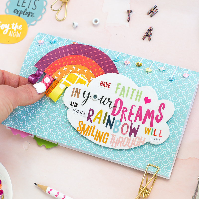 Bea Valint: DIY Rainbow journal