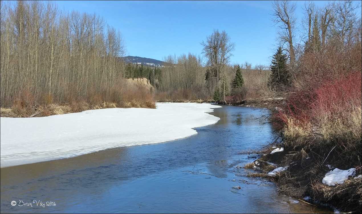 Northern Interior British Columbia: Breakup Bulkley River Houston ...