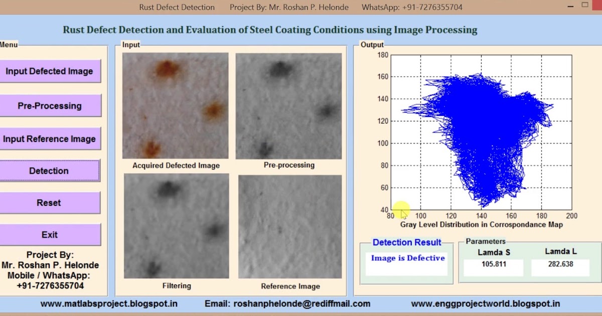 Matlab Code For Rust Defect Detection And Evaluation Of Steel Coating