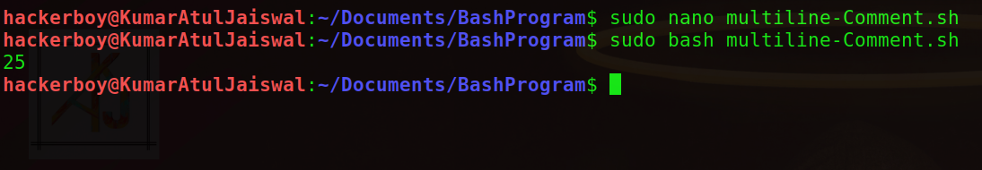 Bash Scripting Multiline Comments | Hacking Truth