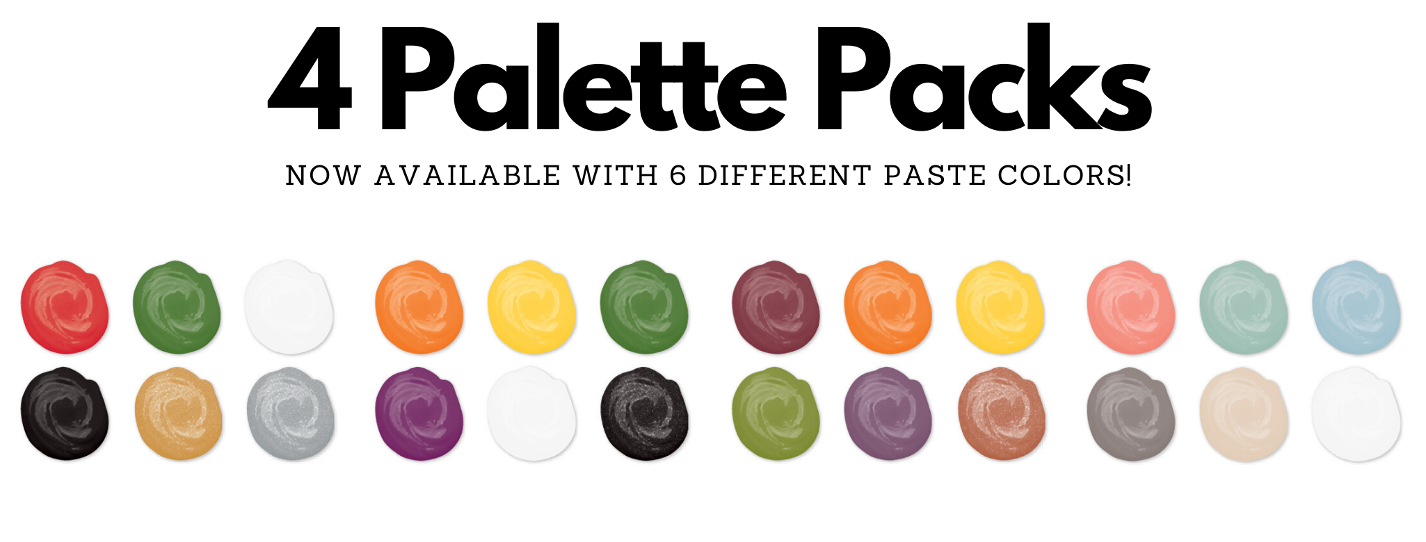 Sara Nicole Designs: New Chalk Couture Paste Pallet Packets!