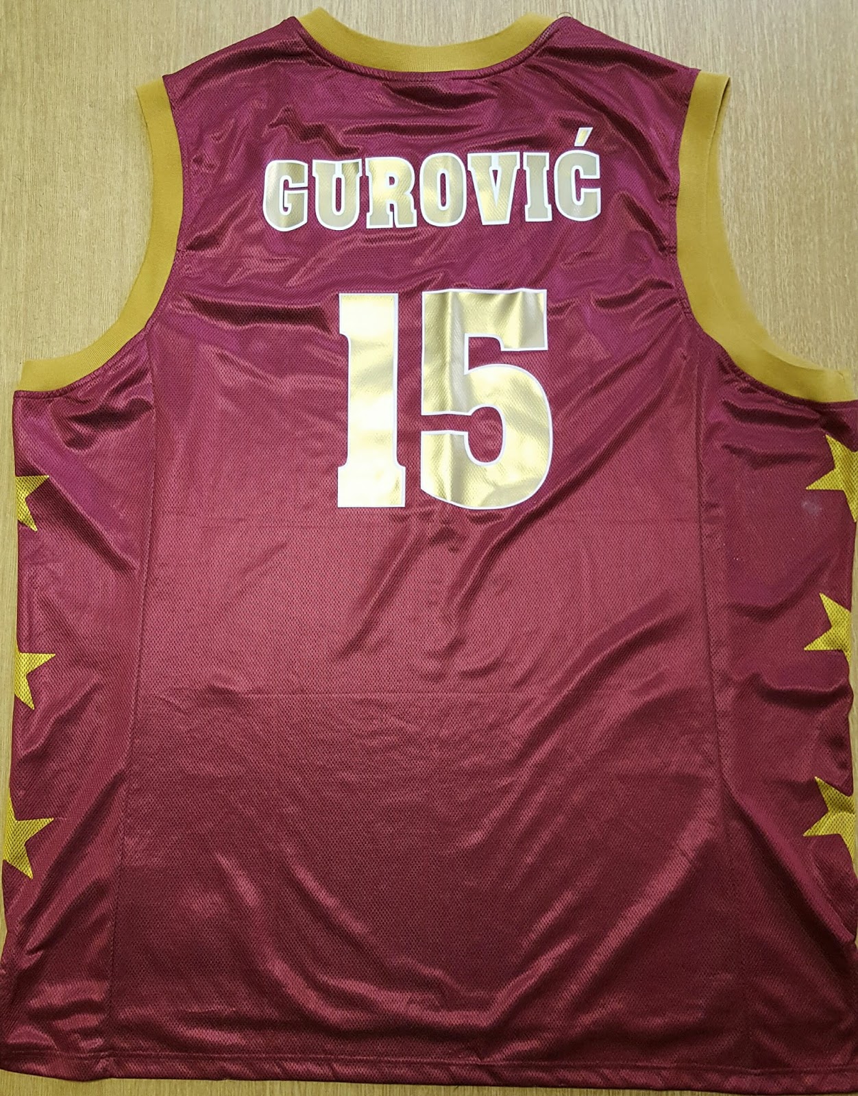 Basketball Jerseys : RED STAR BELGRADE (CRVENA ZVEZDA) JERSEYS