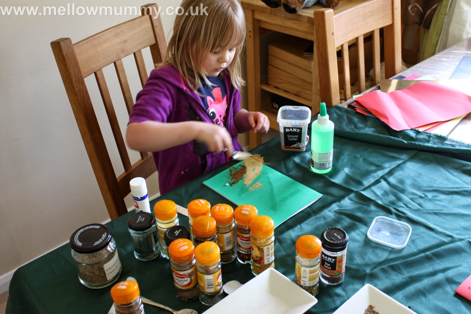 Mellow Mummy: Kids Craft Ideas - Homemade Spice Cards : Taking life as ...