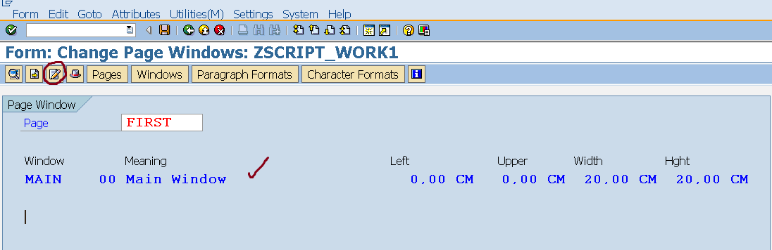 Techsap Script Creating Box Shadow Box In Sap Script