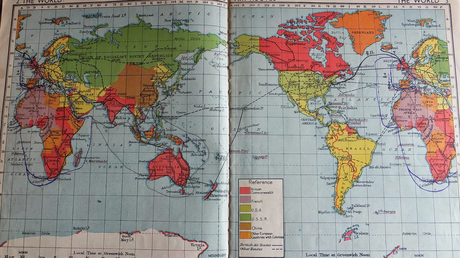 CAROLINE'S CHRONICLES: Travel Tuesday - Collins' Essential World Atlas